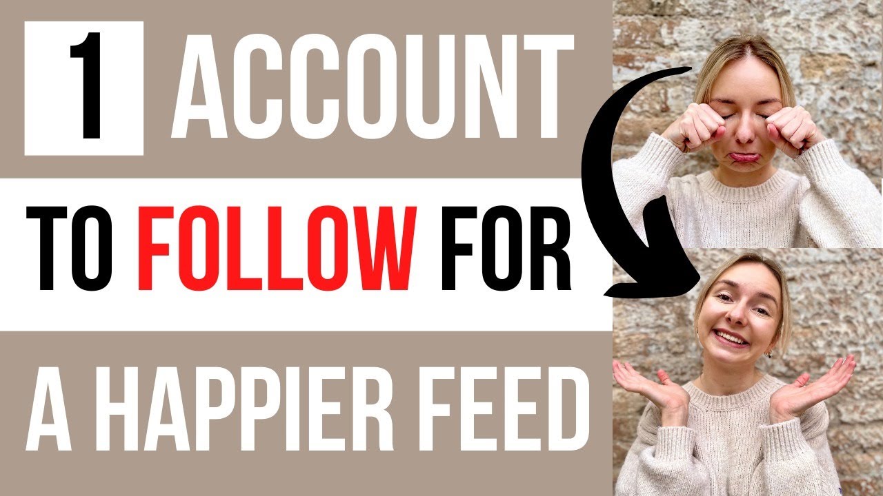 1 Account To Follow For A Happier Feed - YouTube
