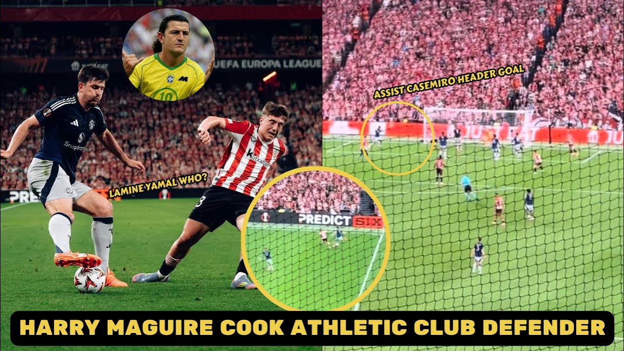 Harry Maguire toyed Athletic Club defender with his winger move to ...