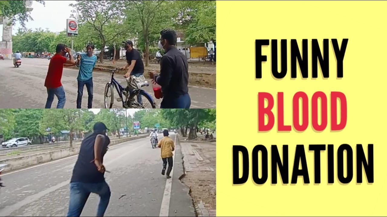 Funny Blood Donation 😂😆 - YouTube