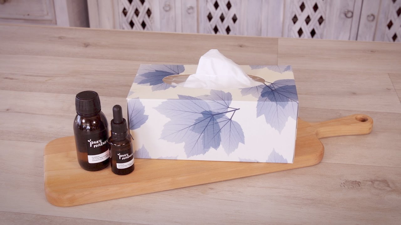 How to make Essential Oil Infused Tissues - YouTube