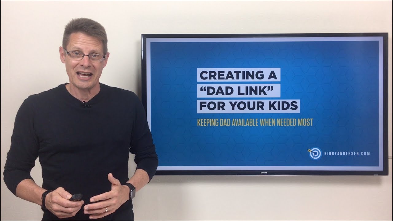 Creating A "Dad Link" For Your Kids - YouTube