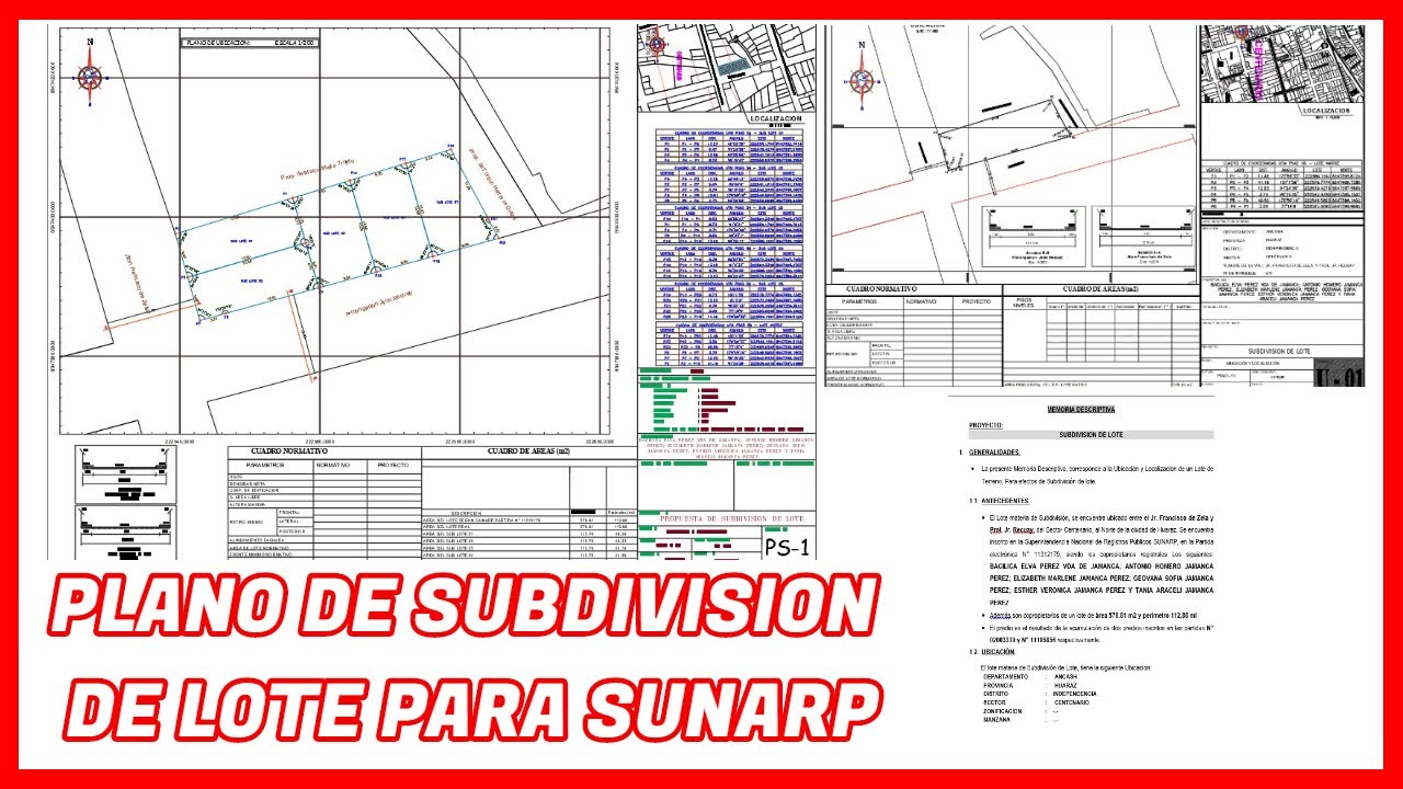 Plano De Subdivisión