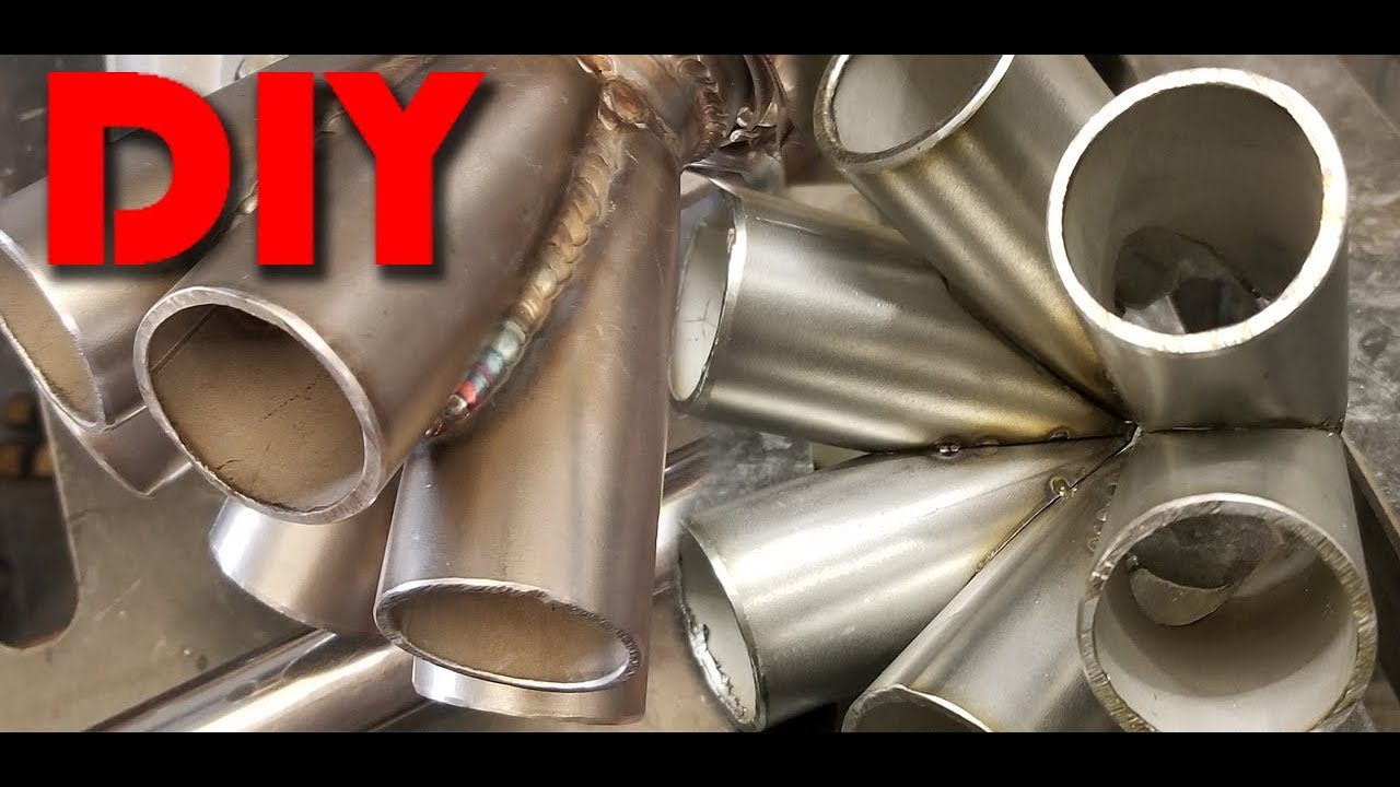 DIY Turbo Manifold Merge Collector How to Video (6-1 Vband Inlet) - YouTube