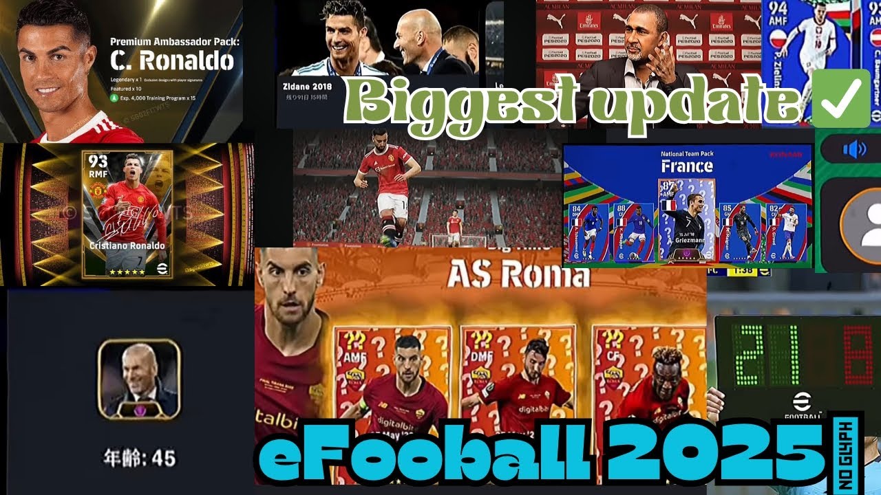 eFootball™2025 Is Here.!! 😍🔥 Cristiano Ronaldo Brand Ambassador Pack ...