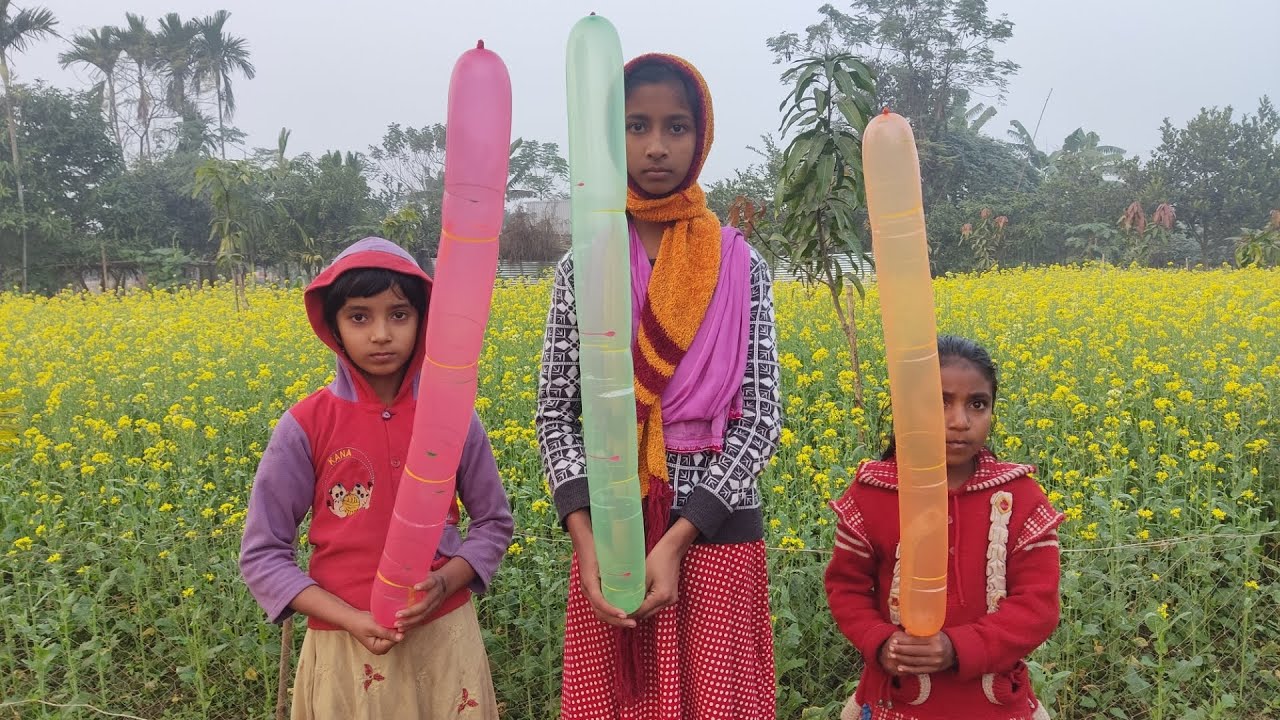 outdoor rocket Balloon fun and Learn Colors for kids | Asha Balloon ...