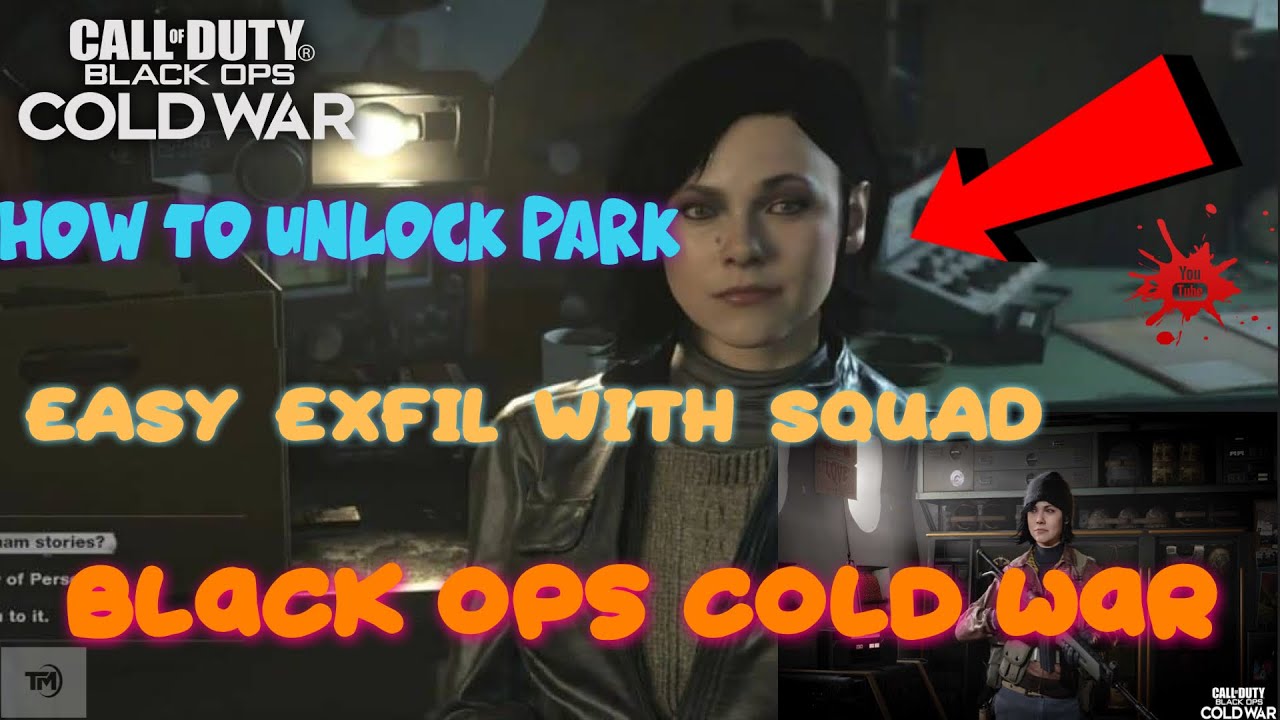 How To Unlock Operator Park Skin Call Of Duty Black Ops Cold War - YouTube