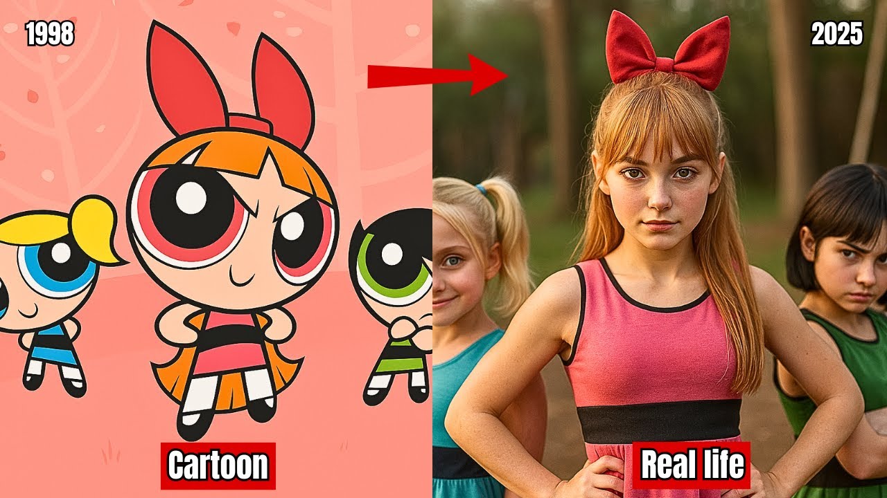 The REAL Life Versions of Powerpuff Girls Characters - YouTube