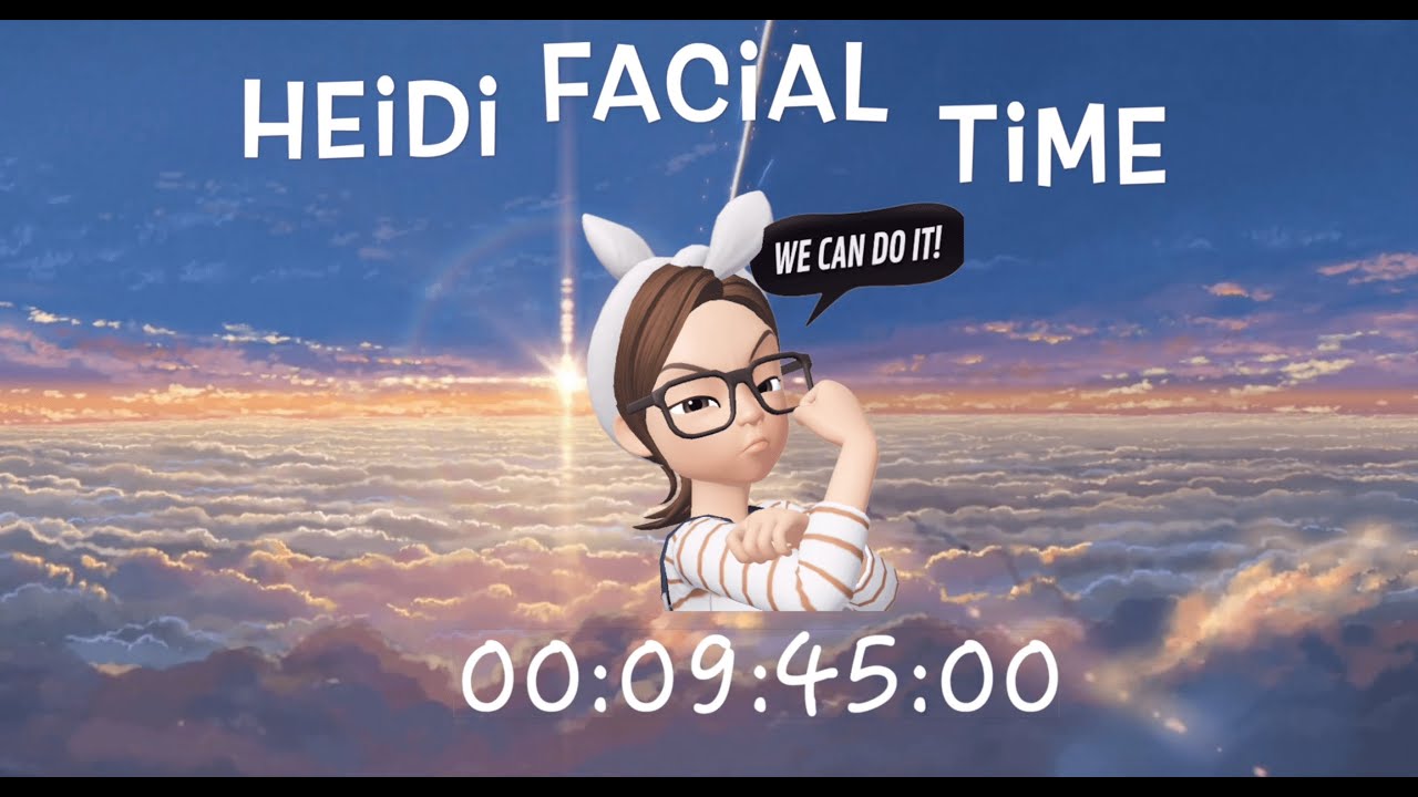 【09/07 直播】Heidi Facial Time - YouTube