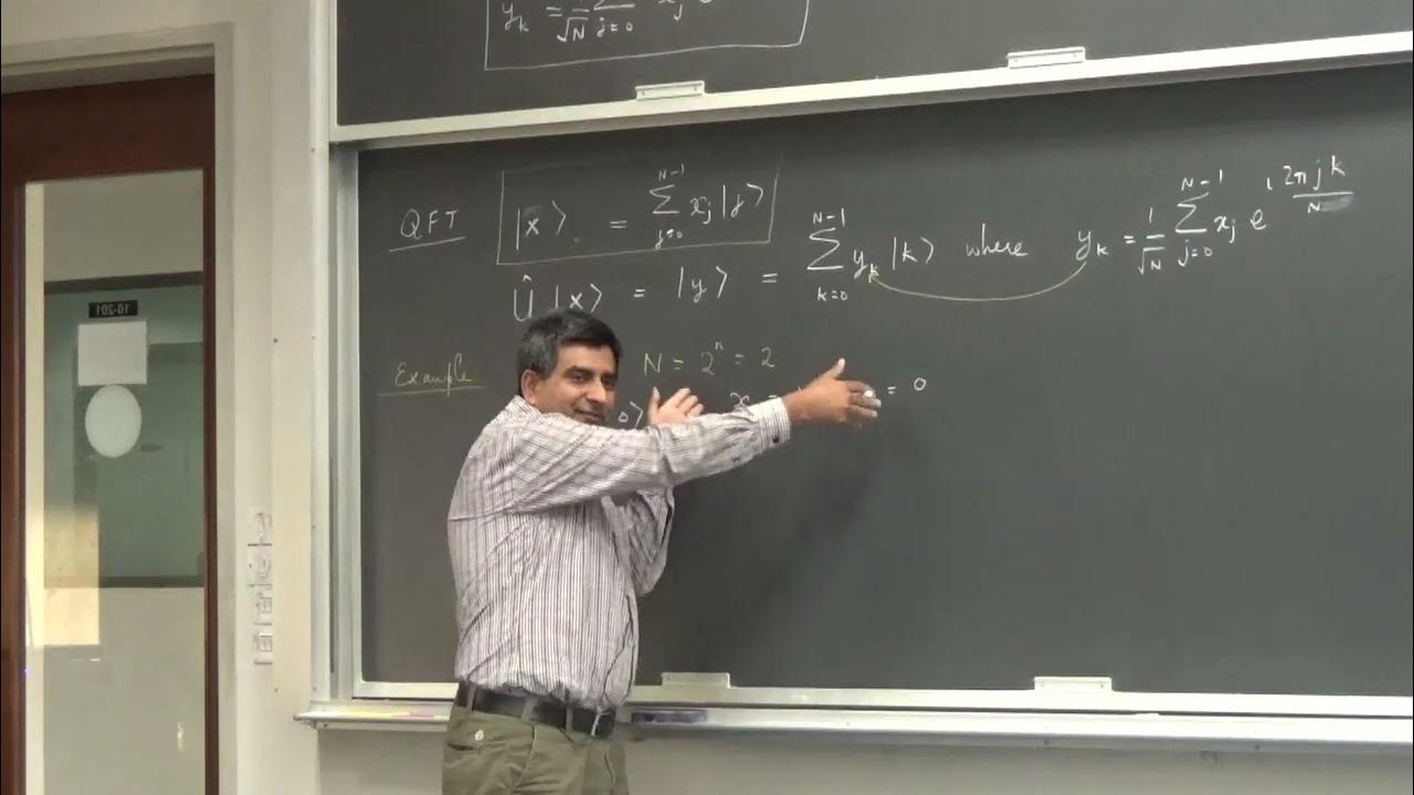 Lecture 9: Quantum Fourier Transform - Intro to Quantum Information ...
