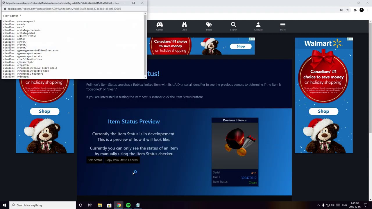 Using Rolimons Api, How Can I Get A Roblox Limited’S Value / Rap? – SIYE