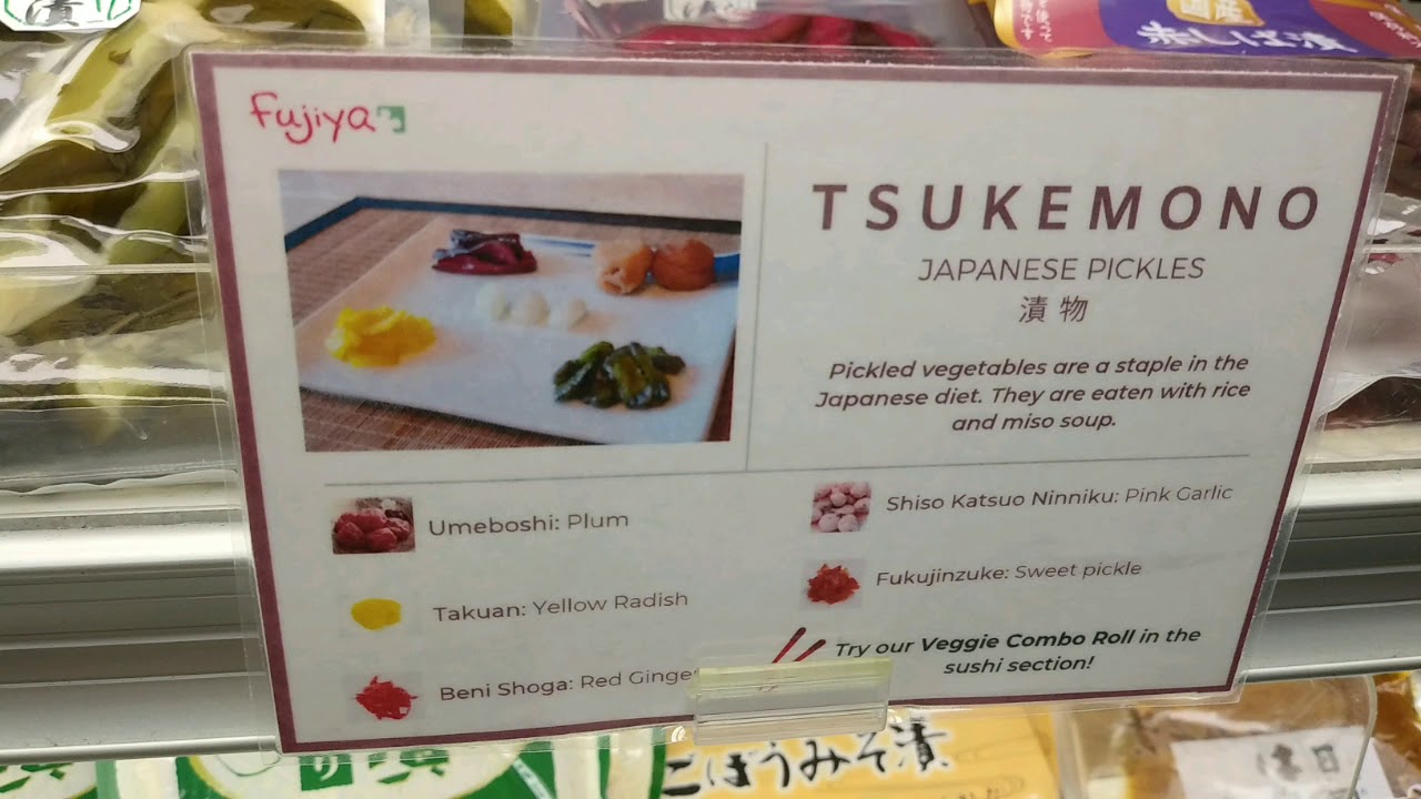 Interesting healthy Japanese food at Fujiya Market, Vancouver, Canada ...