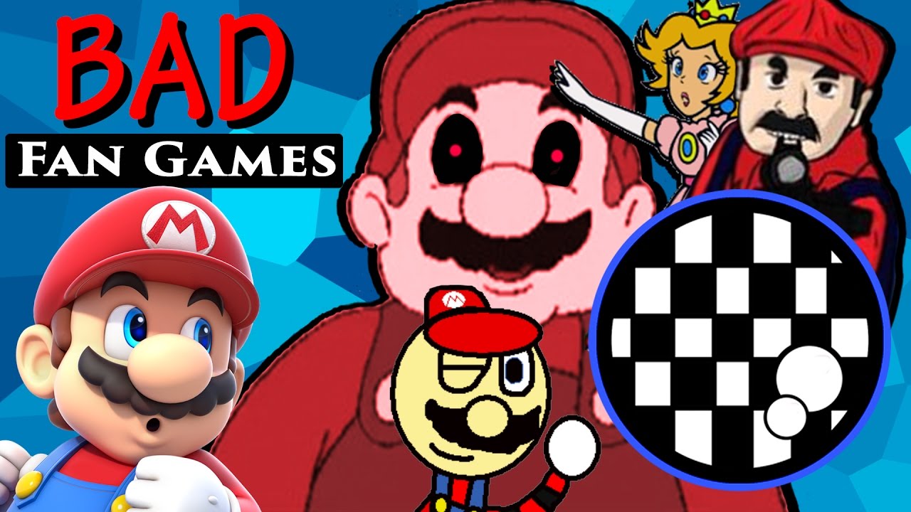 BAD Mario Fan Games - Pikasprey - YouTube