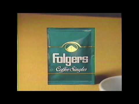 Folgers | Decaffeinated Coffee Singles | 1993
