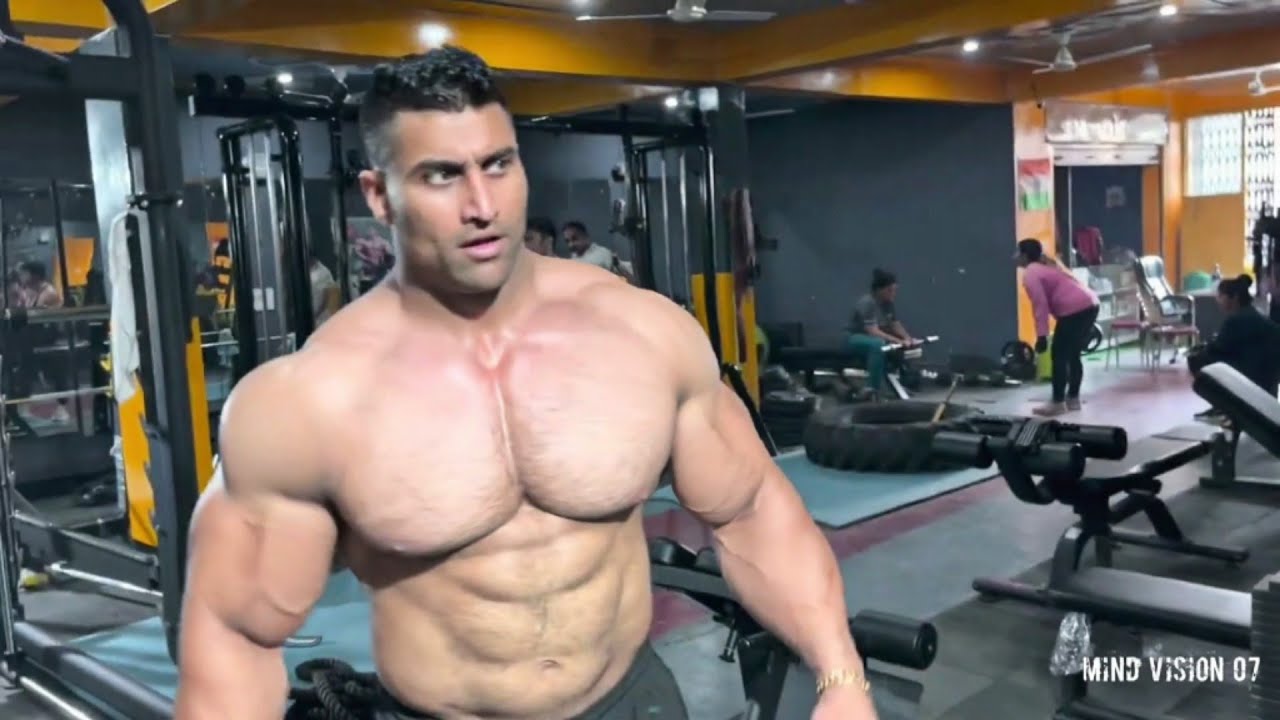 Real Life Giant Anuj Taliyan - Mass Monster Gym Motivation - Best ...