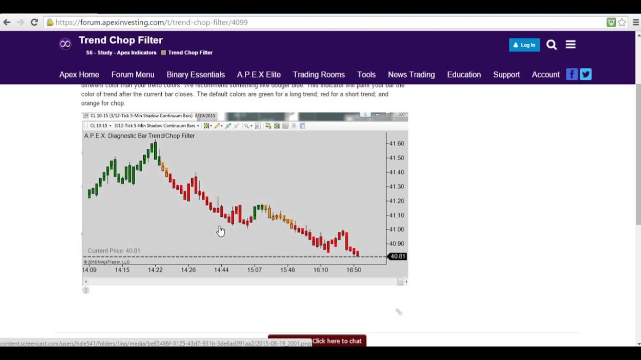 Bar Trend Chop Filter - YouTube