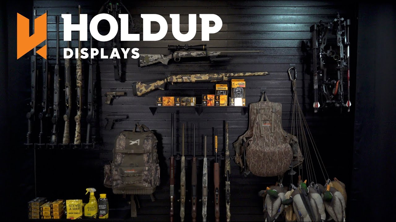 Hold Up Displays - YouTube