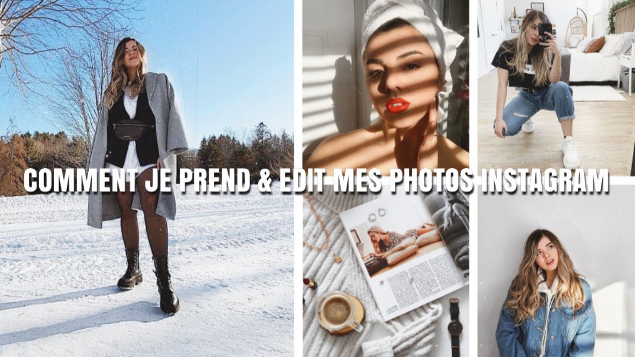 COMMENT JE PREND & EDIT MES PHOTOS INSTAGRAM! | Laura Glam'More - YouTube