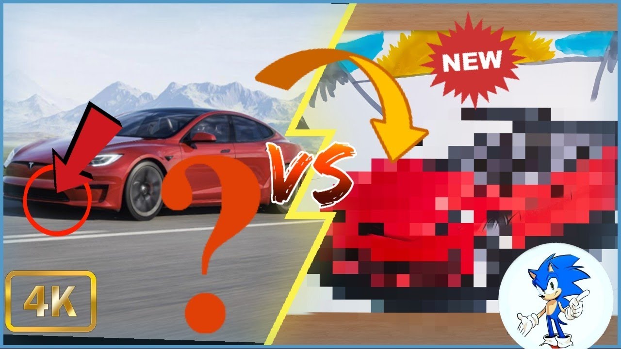 How To DRAW the TESLA MODEL 3!!! - YouTube