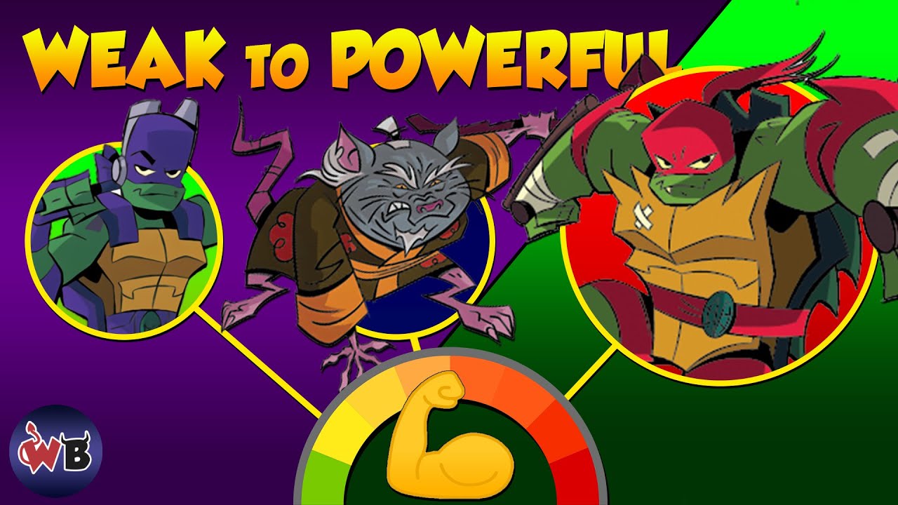 Rise of the Teenage Mutant Ninja Turtles: Weak to Powerful 🐢💪 - YouTube