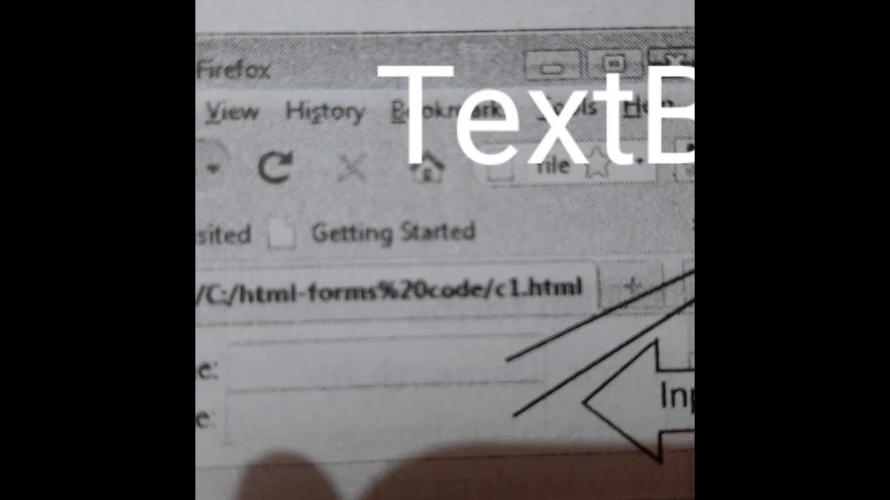 How to create FORMS in Html|Part 2|Class X &XII|How to create Text ...