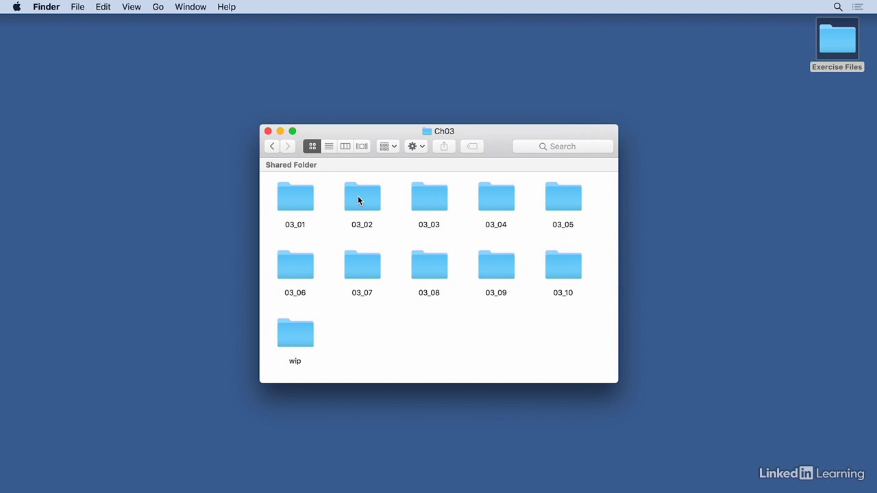 Using the exercise files 03 - YouTube