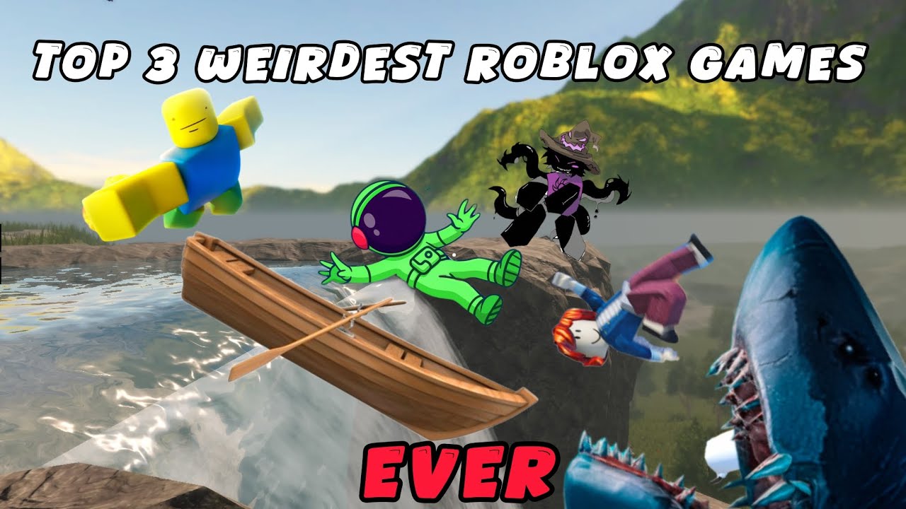 I TESTED THE MOST POPULAR WEIRD ROBLOX GAMES EVER⁉️ - YouTube