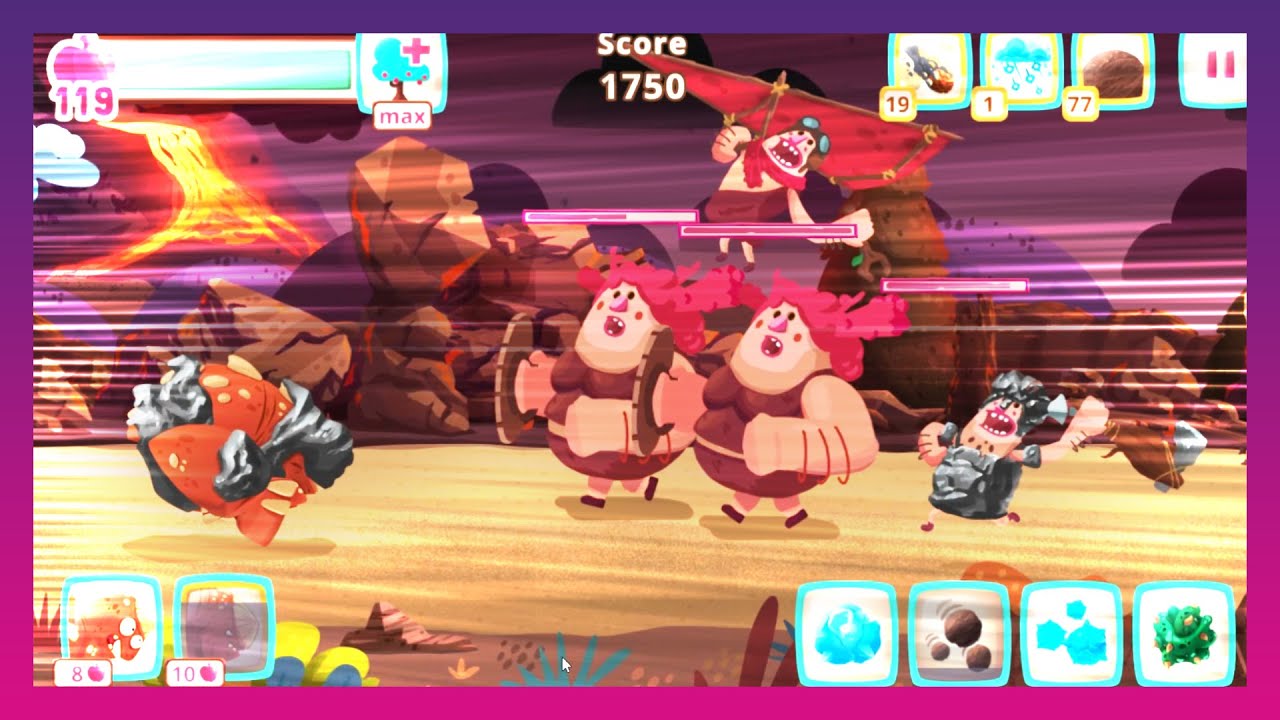 Dino Bash: Rocky and Rambo in Survival Mode - YouTube