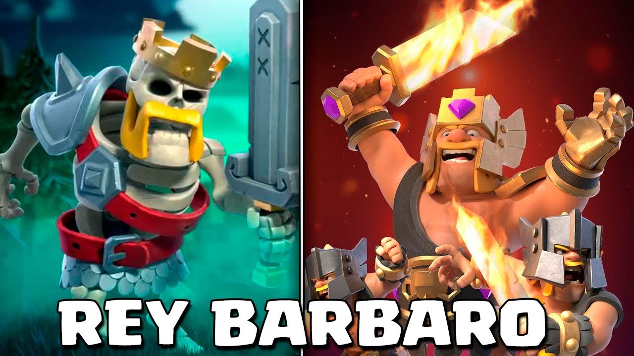 NUEVA SERIE: REY BARBARO NIVEL 80 | CLASH OF CLANS - YouTube