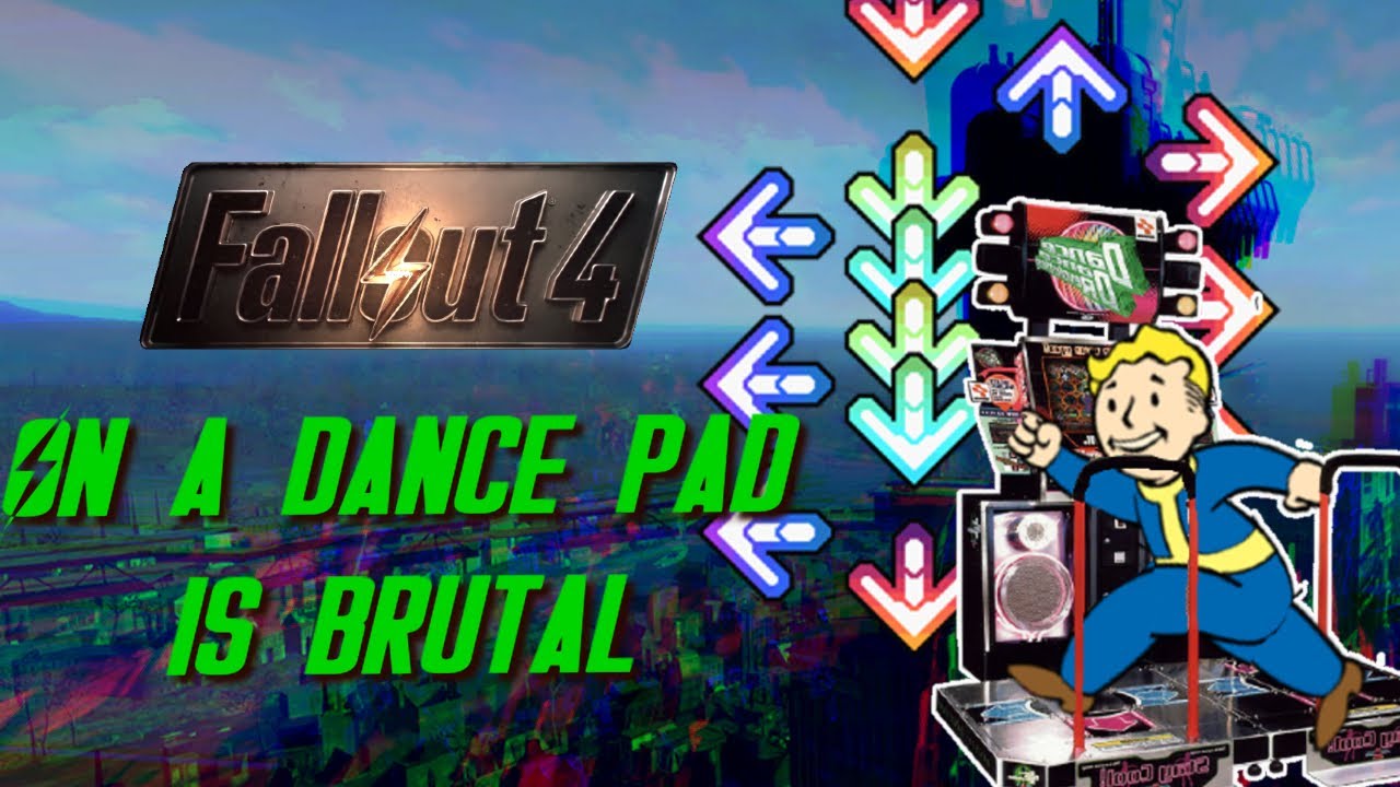 Can you beat Fallout 4 on a dance pad? - YouTube