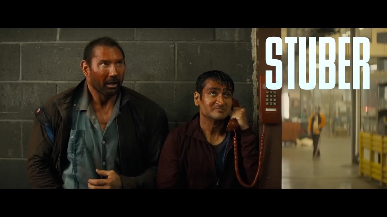 "STUBER" and unlikely team using a car service driver to drive a cop around. It is an unlikely ...