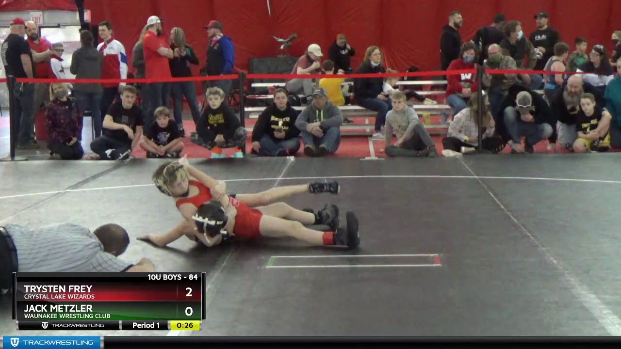 10U Boys 84 Jack Metzler Waunakee Wrestling Club Vs Trysten Frey ...