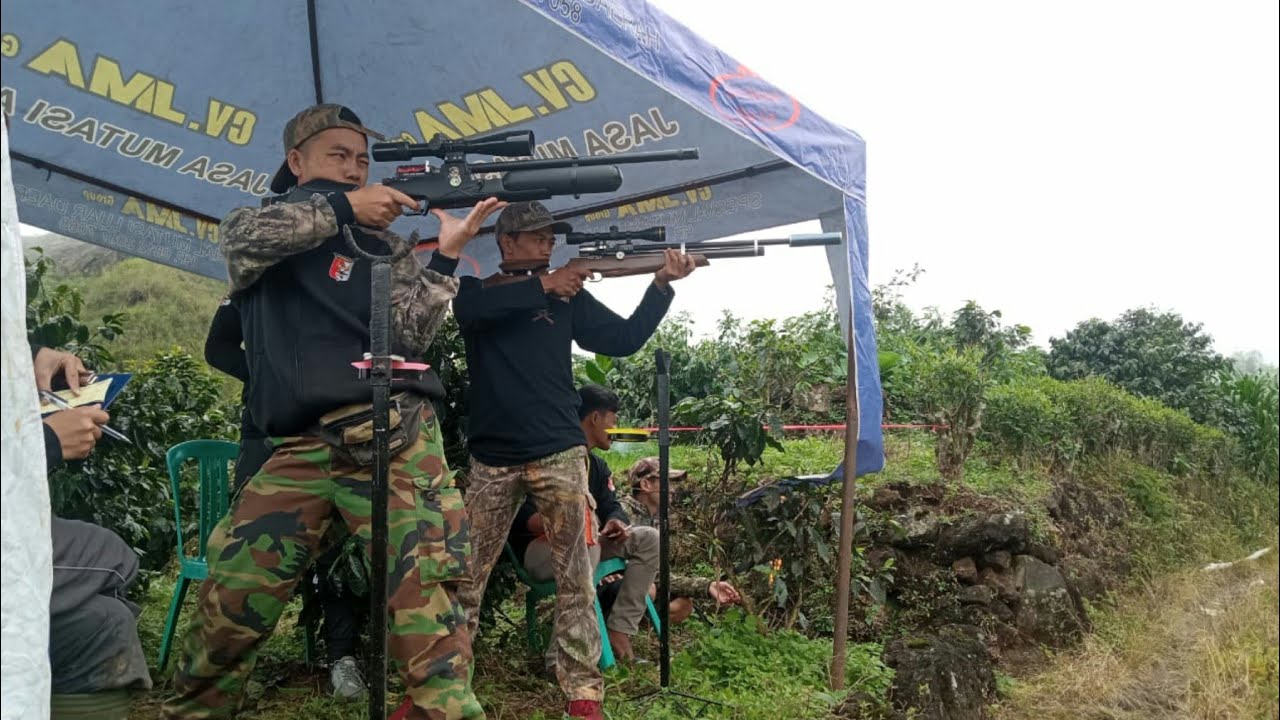 LOMBA MENEMBAK LONG RANGE FUN GAME GUNUNG CILIK KALI URIP WONOSOBO ...