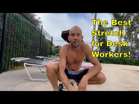 Best Stretch for people who sit & Cyclists after a Long Ride || Top Stretching Routine for Cyclists