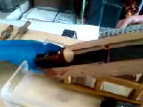 Model Log Flume ride , test run - YouTube