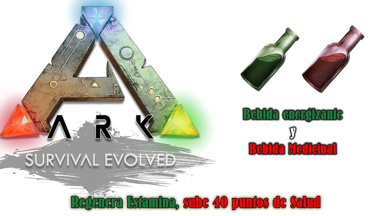 Bebida Medicinal y Energizante Ark Survival Evolved - YouTube