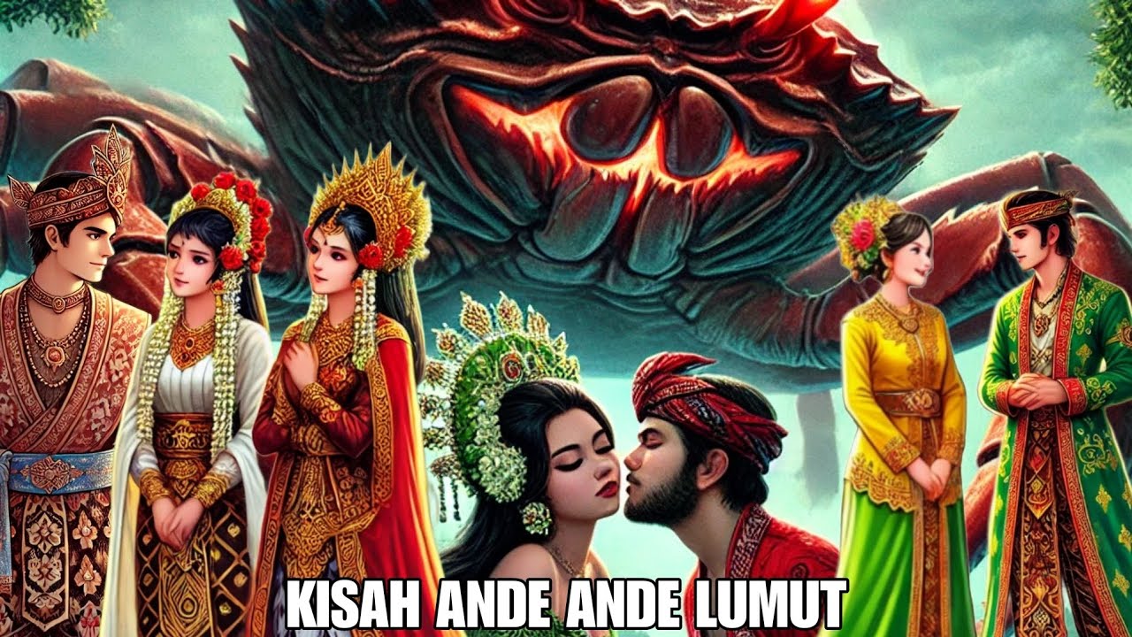 kisah Ande ande lumut dan klenting merak kuning hijau dan biru - YouTube