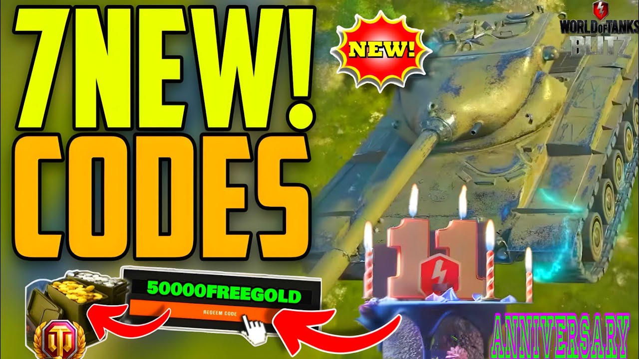 New ⚠️Redeem||🌟World Of Tanks Blitz Bonus Codes - WOT Blitz Codes - wot ...