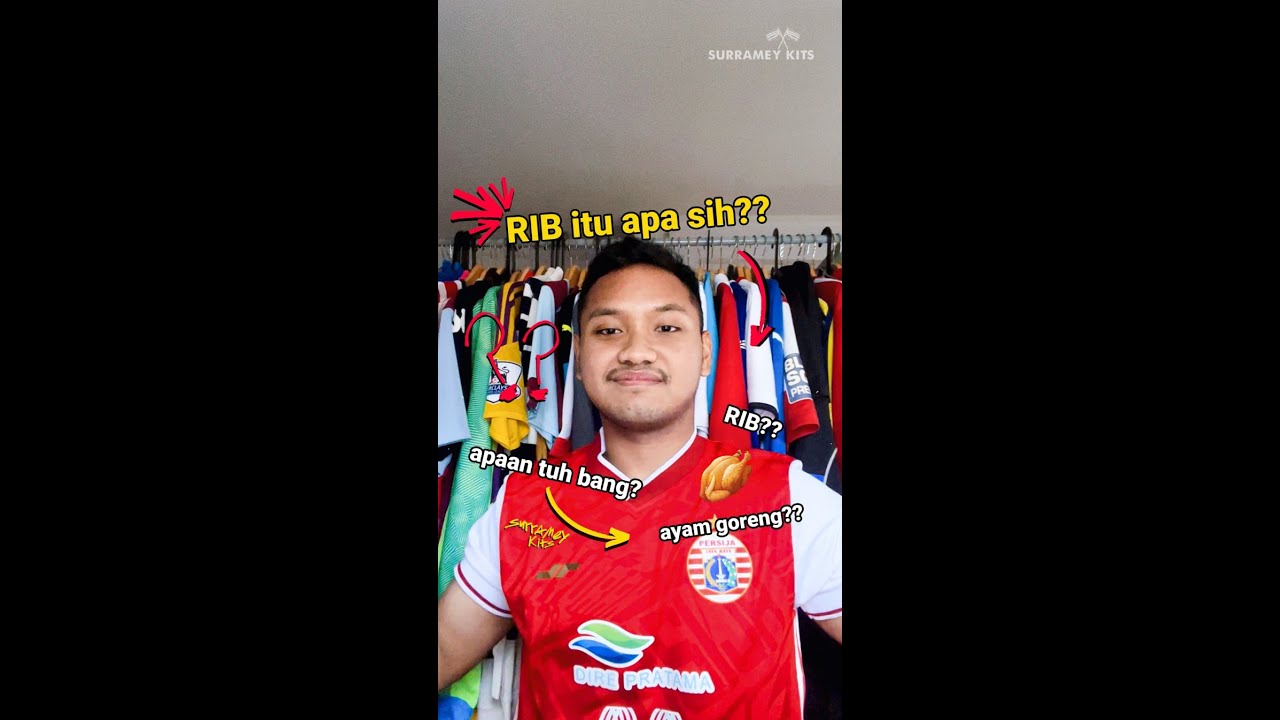 Apa itu "RIB" pada baju / jersey? - Istilah RIB pada jersey Sepak Bola ...