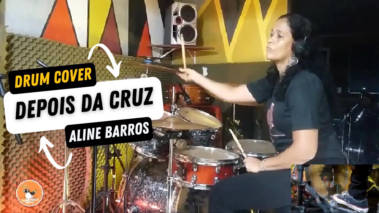 Depois da Cruz - Aline Barros - Drum Cover - YouTube