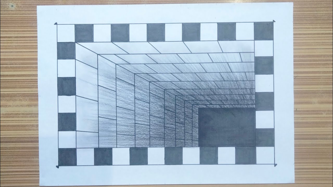 3d trick drawing on paper for beginners ll Illusion Real 3D drawing ...