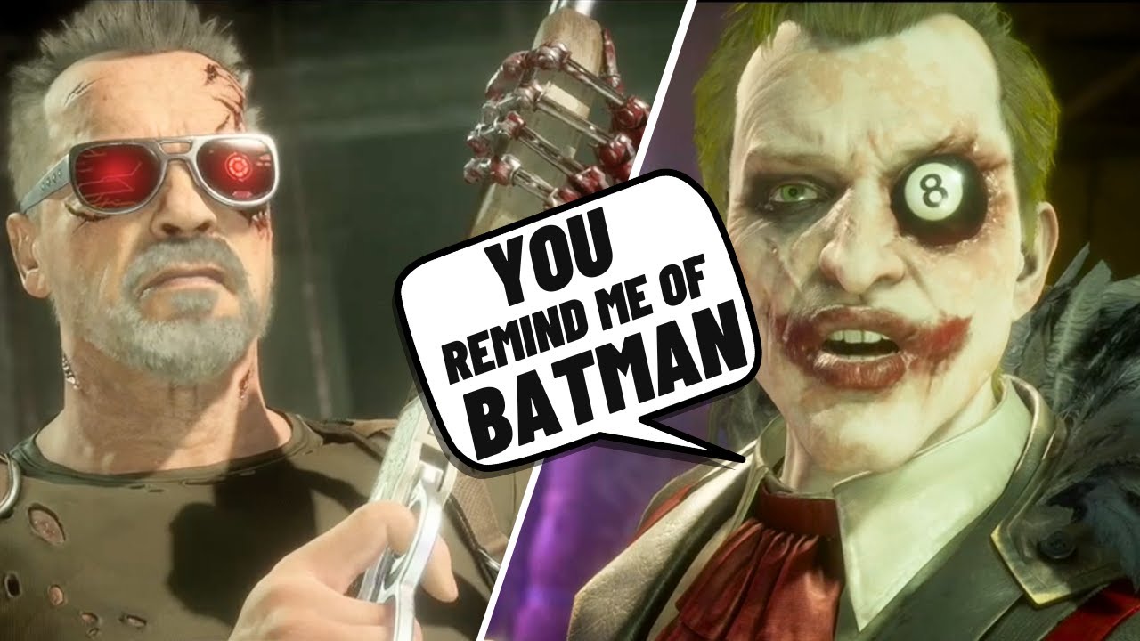 You remind me of, BATMAN | MK11 Terminator INTROs EarthRealmers | - YouTube