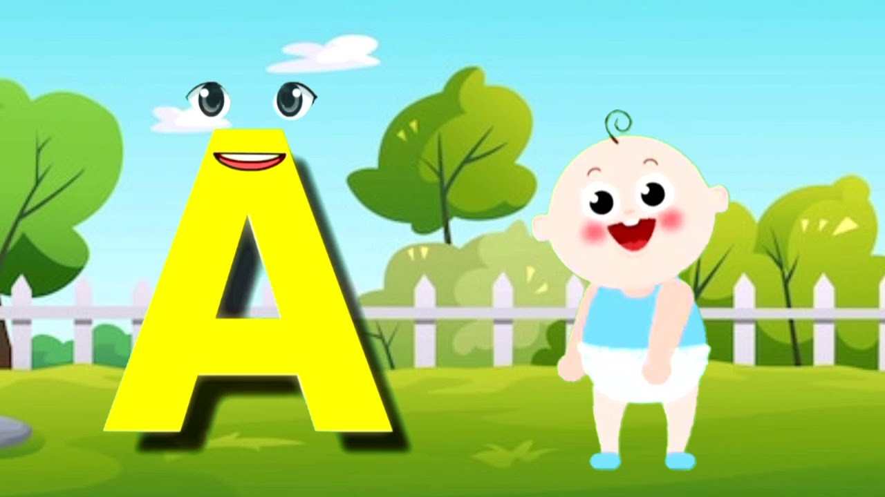 The Alphabet song Nursery Rhymes kids learning vedio baby song toddlers ...