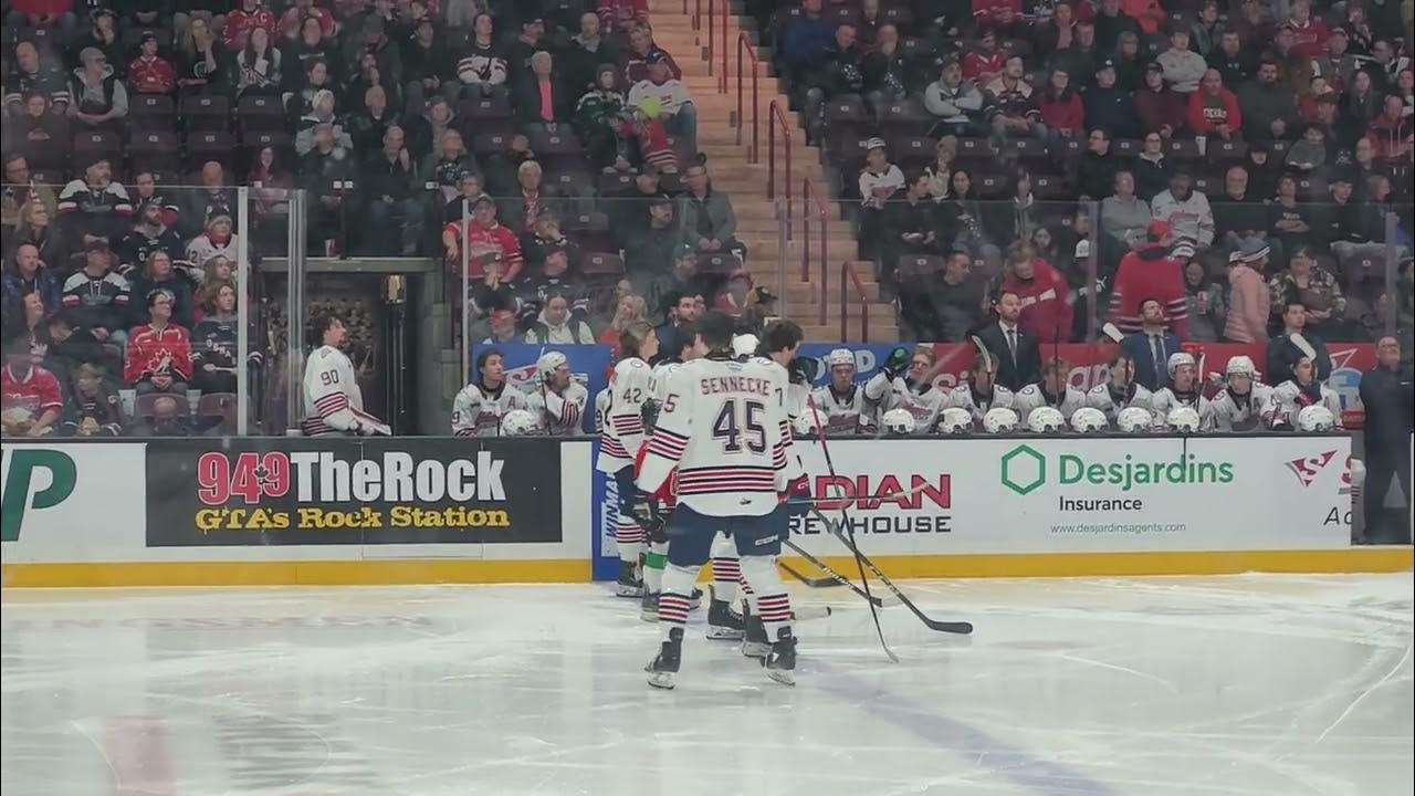 7th Skater Oshawa Generals vs Kingston - YouTube