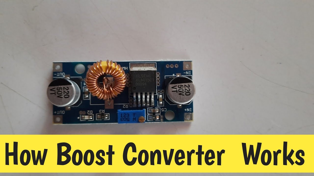 How Boost Converter is working||BoostConverter||DC DC Converters - YouTube