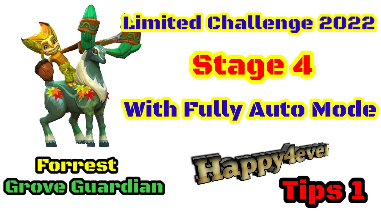 Lords Mobile | Limited Challenge 2022 - Grove Guardian | Stage 4 With ...