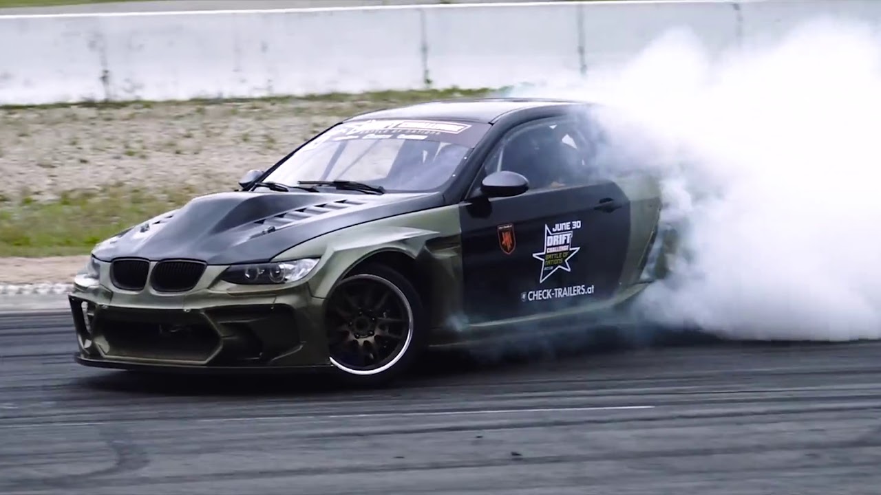Project car BMW E92 Eurofighter Drifting - YouTube