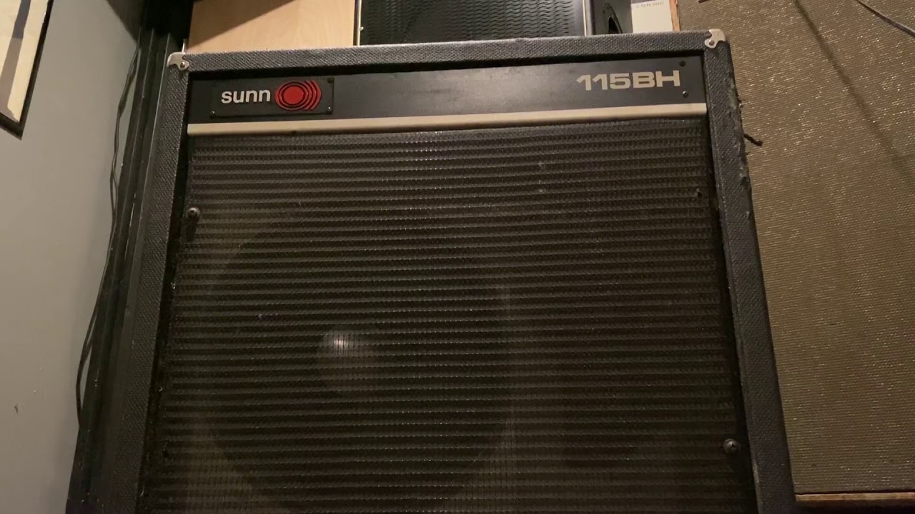 Sunn 115bh - YouTube
