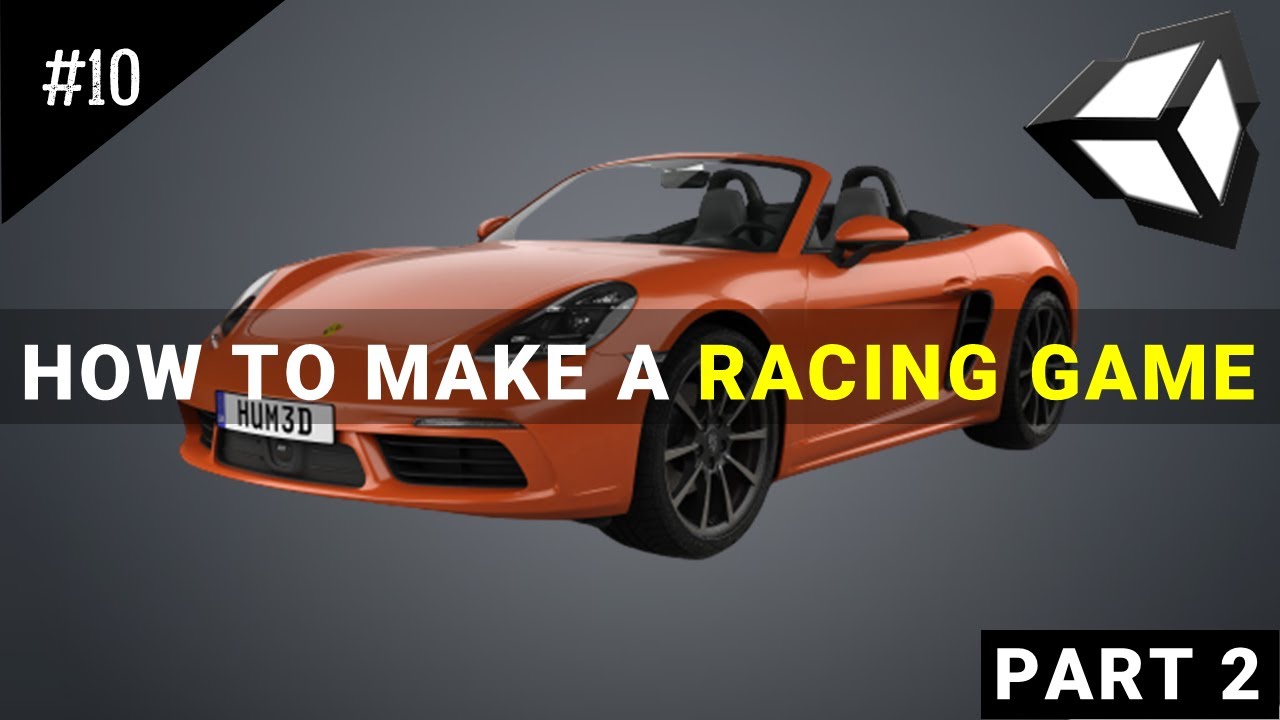 How to Make a Racing Game with Unity Part 2 | Urdu | Hindi - YouTube