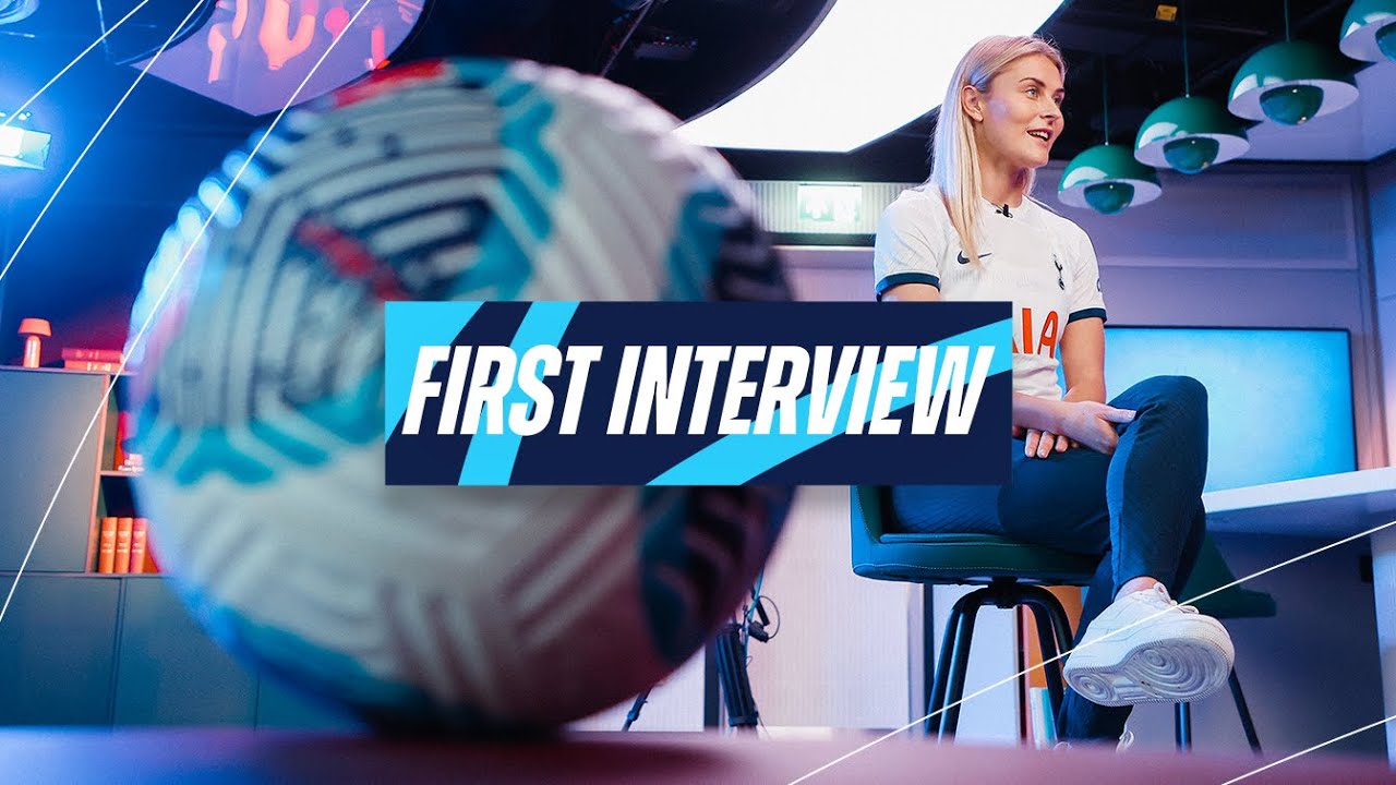 NEW SIGNING AMANDA NILDÉN // FIRST INTERVIEW // TOTTENHAM HOTSPUR - YouTube