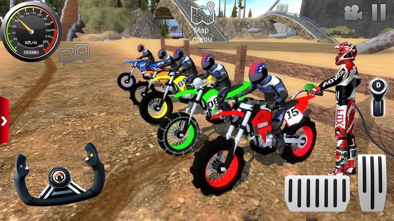Mega Ramp Bike Racing Simulator 3d - Motorbike Motocross Dirt Bike ...